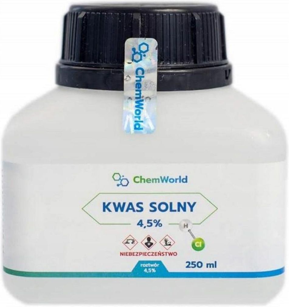 Chemworld Kwas Solny 4,5% Hcl 250 Ml Aktywator Mms - ceny i opinie ...