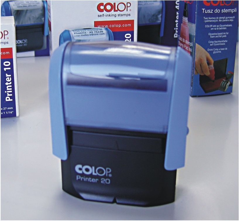 Pieczątka Colop Printer 20 , rozmiar 38x14mm - Ceny i opinie - Ceneo.pl