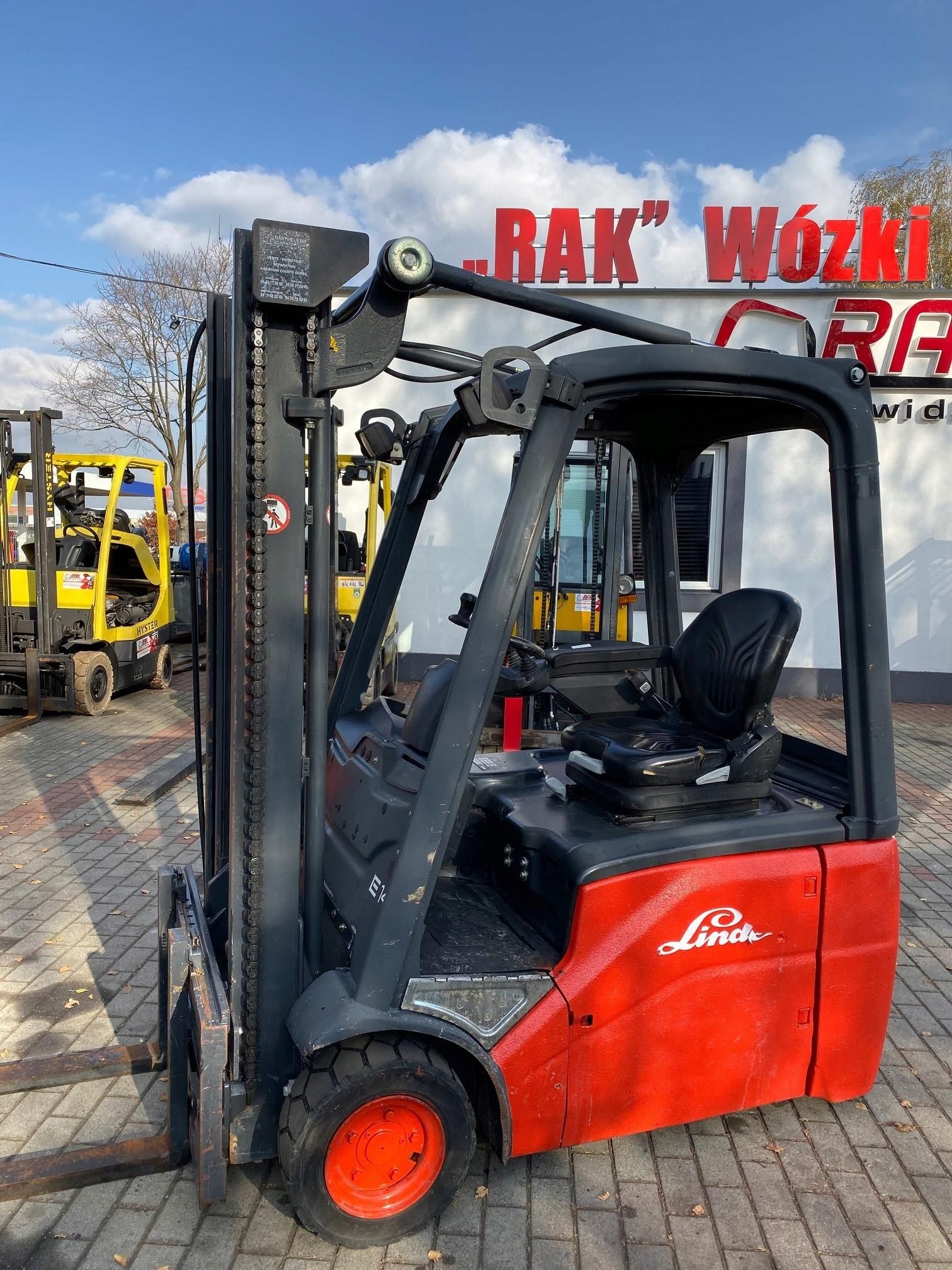 Wózek widłowy Linde E14 serii 386 2012r 898 Elektr - Opinie i ceny na ...