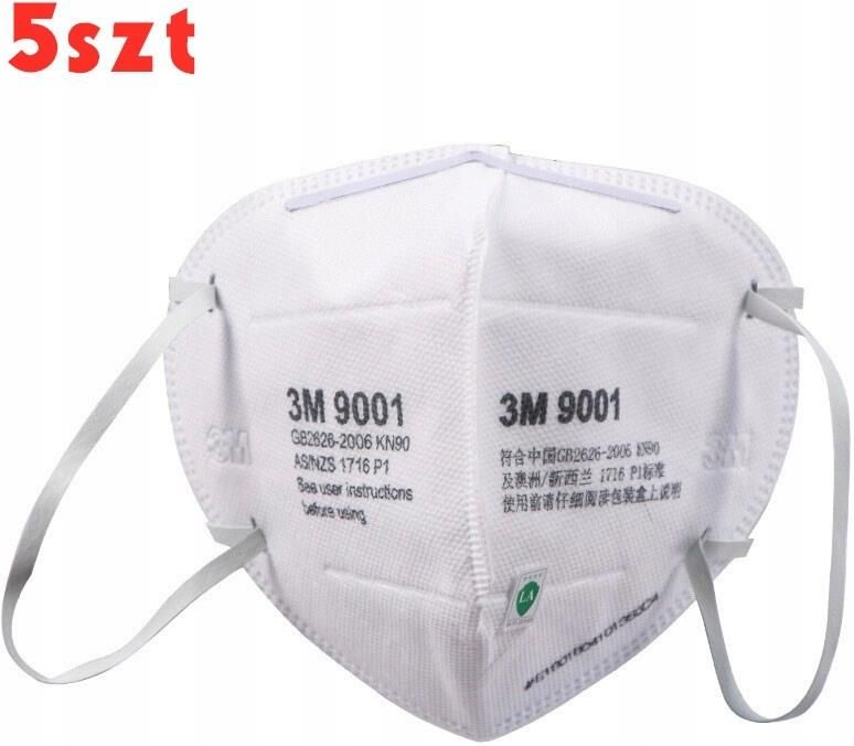 Maska Ochronna Maseczka 3M 9001 - Ceny i opinie - Ceneo.pl