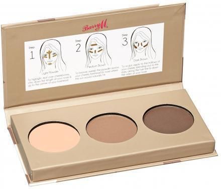 Barry m Flawless Chisel Cheeks Contour Kit puder paleta do konturowania ...