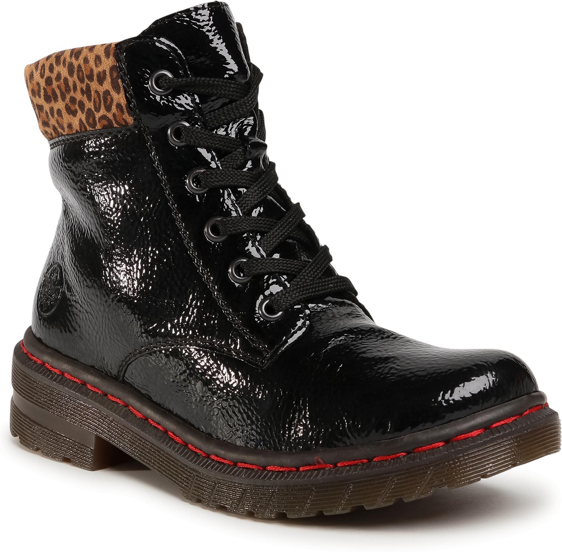 Trapery RIEKER - 76212-00 Schwarz - Ceny i opinie - Ceneo.pl