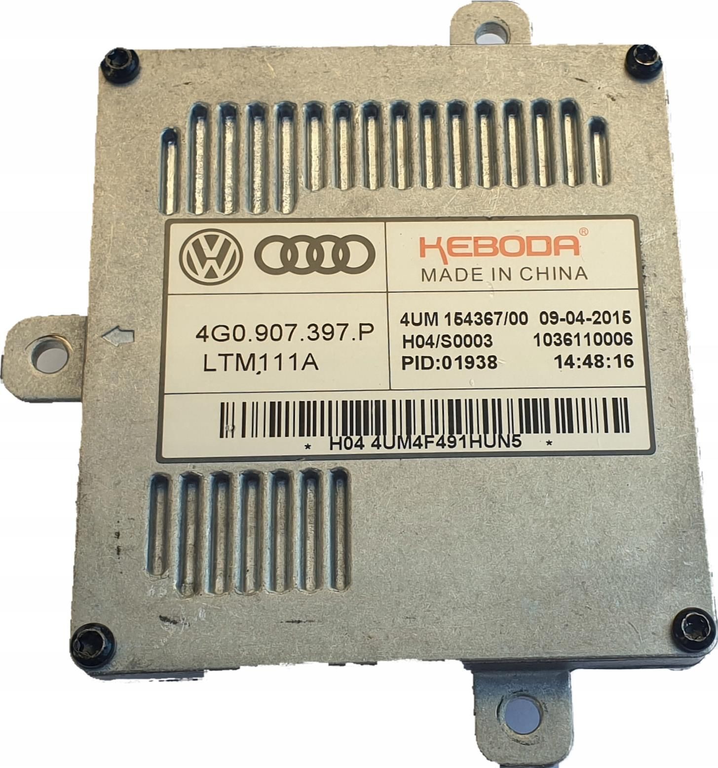 Przetwornica oświetlenia MODUŁ AUDI A6 C7 A8 D4 4H 4G 4G0907397P ...