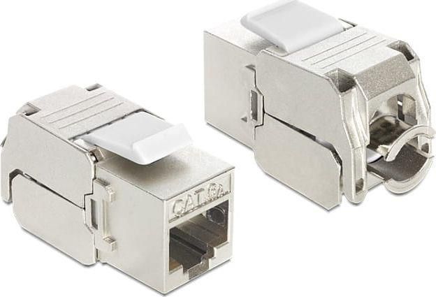 Delock Keystone Module RJ45 jack > LSA Cat.6A STP 24 szt. (86405 ...