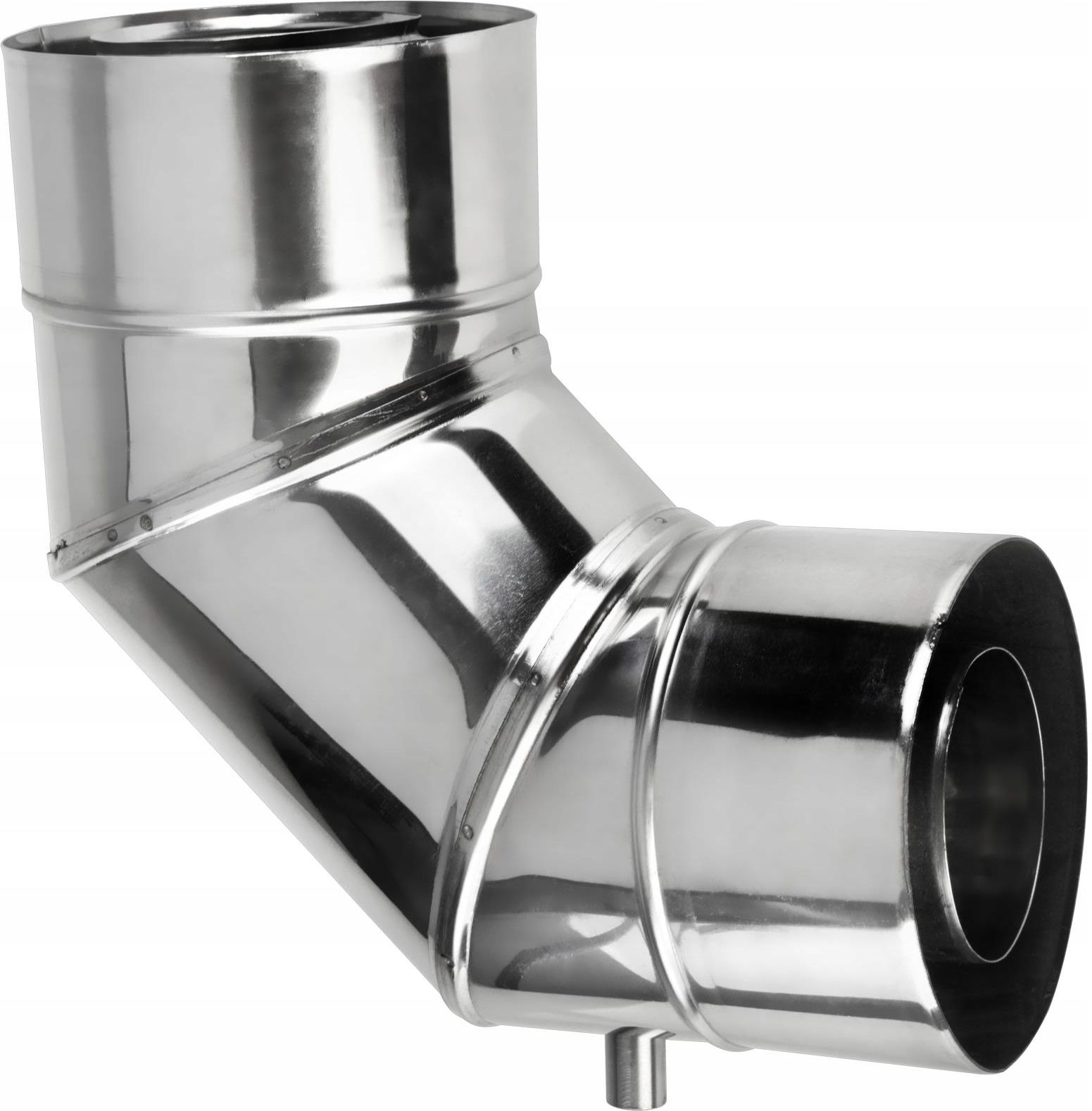 System kominkowy KOLANO TURBO II FI 80/125 90 ST. Z ODSKRAPLACZEM TD2780125 - Opinie i ceny na ...