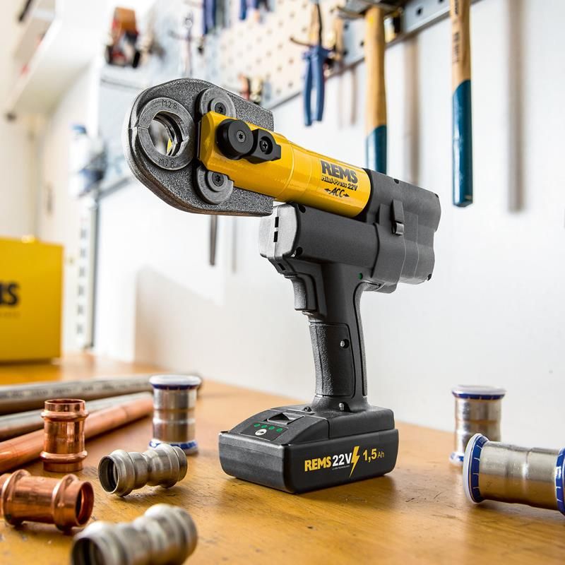 Rems Mini Press 22V Acc Basic Pack 578X09 - Opinie i ceny na Ceneo.pl
