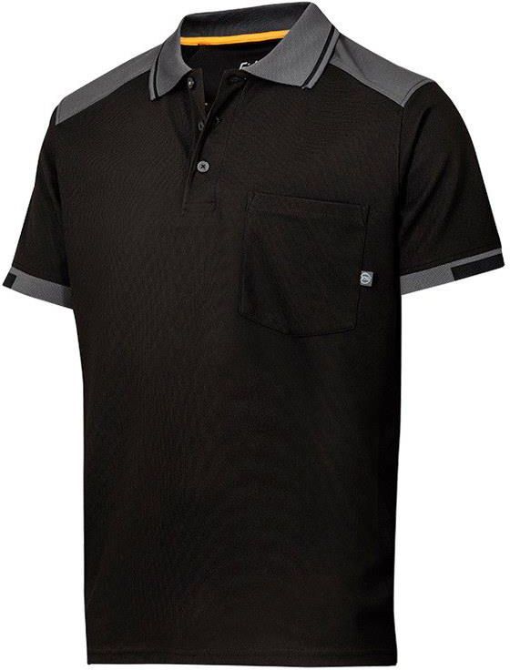 Snickers Workwear 2701 Polo Allroundwork 37.5 Ripstop Czarnystalowy Xs ...