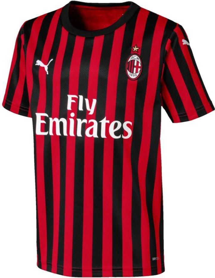 Puma Koszulka Ac Milan Home Shirt Replica Ss Kids 755861 01 - Ceny i ...