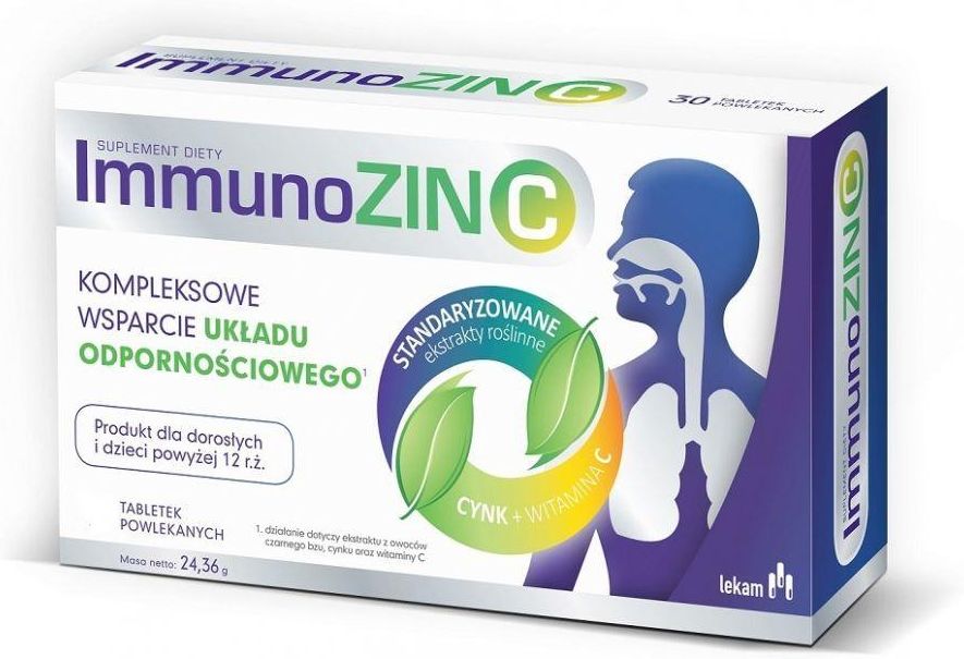 Immunozin C 15tabl. - Opinie i ceny na Ceneo.pl