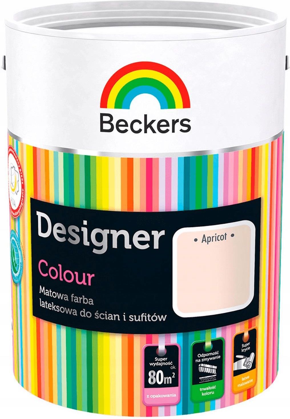 Farba Beckers Emulsja Lateksowa Designer Apricot 5L - Opinie i ceny na ...