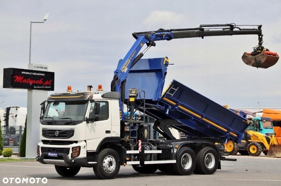 Volvo FMX 410 / 6 x 4 / WYWROTKA + HDS PALFINGER 1 - Opinie i ceny na ...