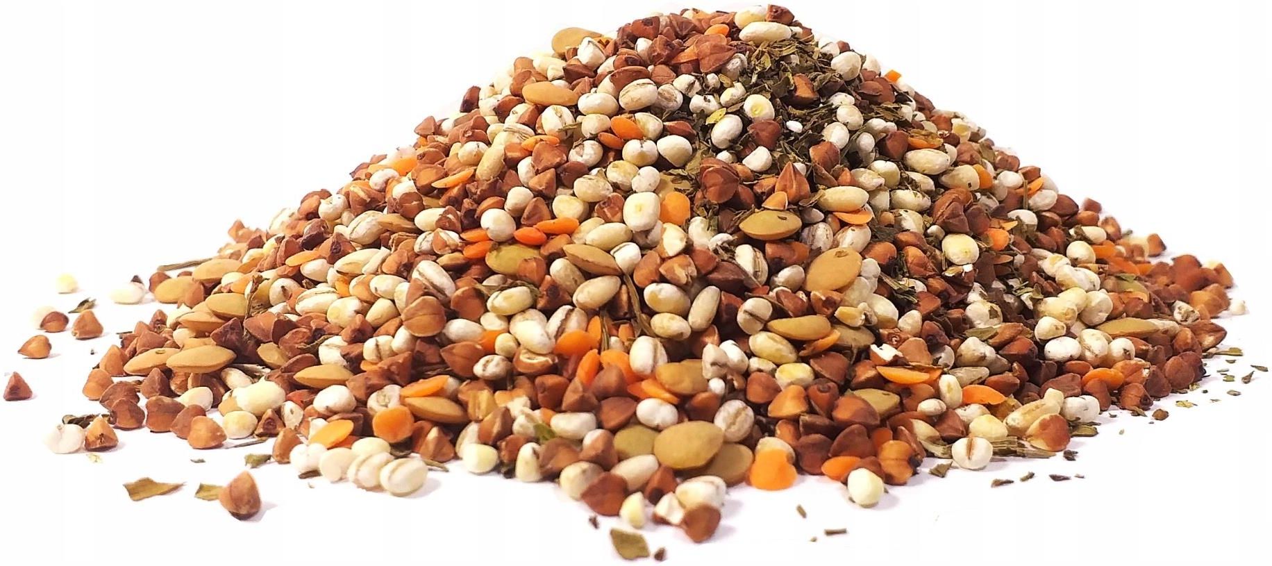 Zdrowy Lunch 1KG MIX kasza soczewica z lubczykiem - Ceny i opinie ...