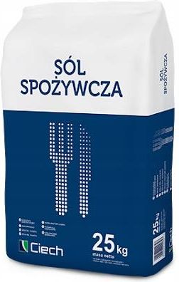 Ciech Sól Spożywcza Niejodowana Warzona 25kg - Ceny i opinie - Ceneo.pl