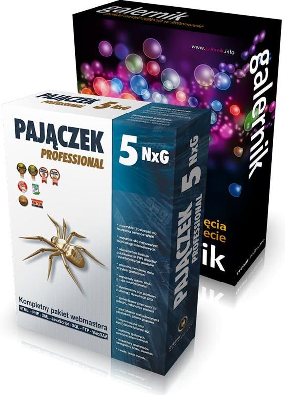 Do programowania Cream Software ZESTAW: Pajączek 5 NxG PRO + Galernik ...