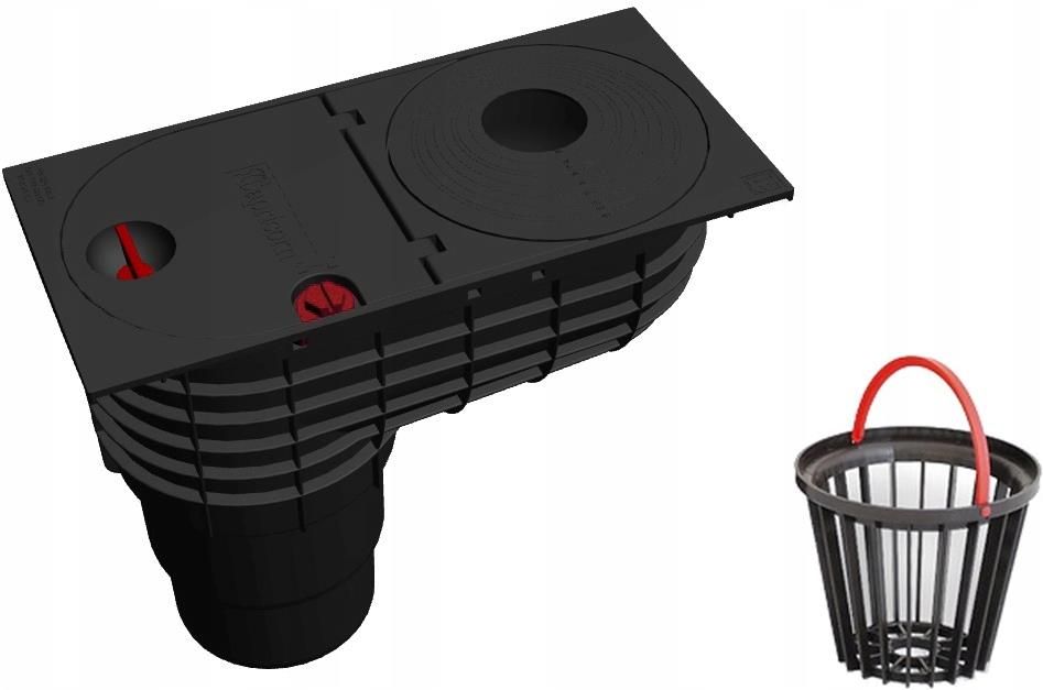 Rynna OSADNIK RYNNOWY CZYSZCZAK Q3Z CZARNY CAPRICORN ...