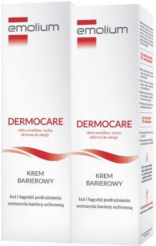Emolium Dermocare krem barierowy 2 x 50 ml - Opinie i ceny na Ceneo.pl