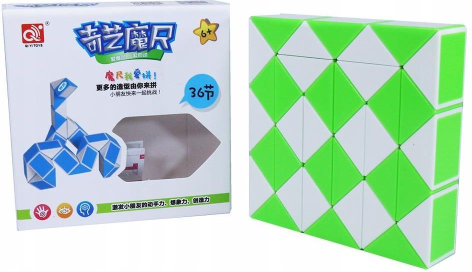 Qiyi 36 Blocks Magic Snake Green - Ceny i opinie - Ceneo.pl