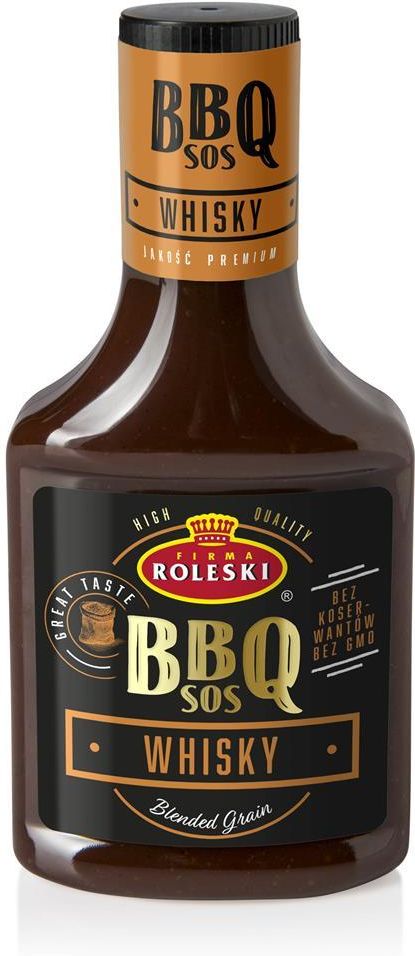Roleski Sos Bbq Whisky 365g - Ceny i opinie - Ceneo.pl