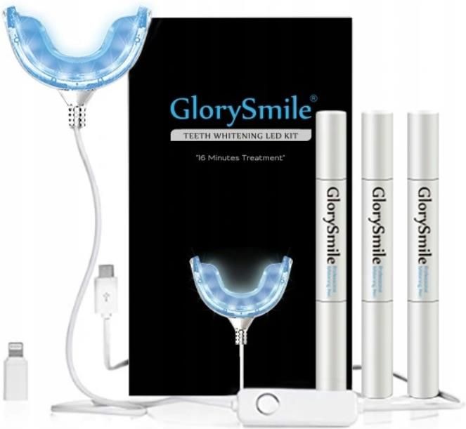 Glorysmile Zestaw Do Wybielania Zębów Z Lampą Led GS1002 - Opinie i ...