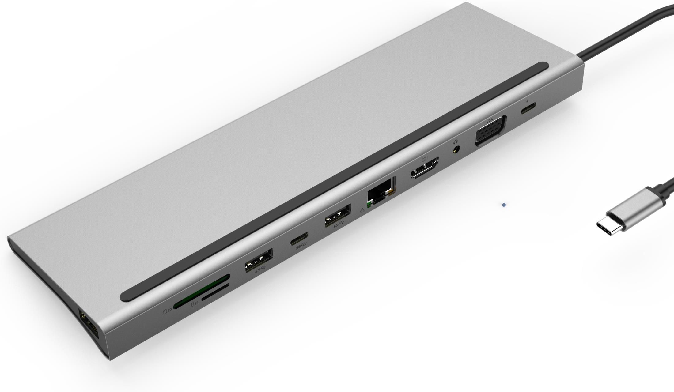 JL-CZ04 STACJA DOKUJĄCA 11W1 HUB USB-C HDMI LAN ADAPTER (JLCZ04) - Opinie i ceny na Ceneo.pl