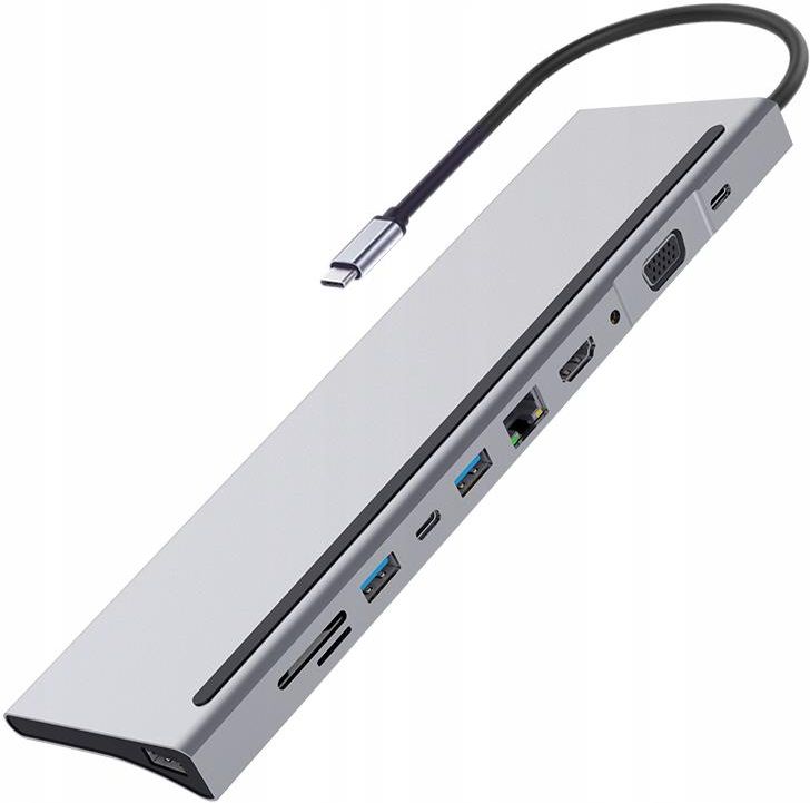 JL-CZ04 STACJA DOKUJĄCA 11W1 HUB USB-C HDMI LAN ADAPTER (JLCZ04) - Opinie i ceny na Ceneo.pl