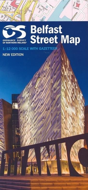 Belfast plan miasta 1:12 000 Ordnance Survey - Ceny i opinie - Ceneo.pl