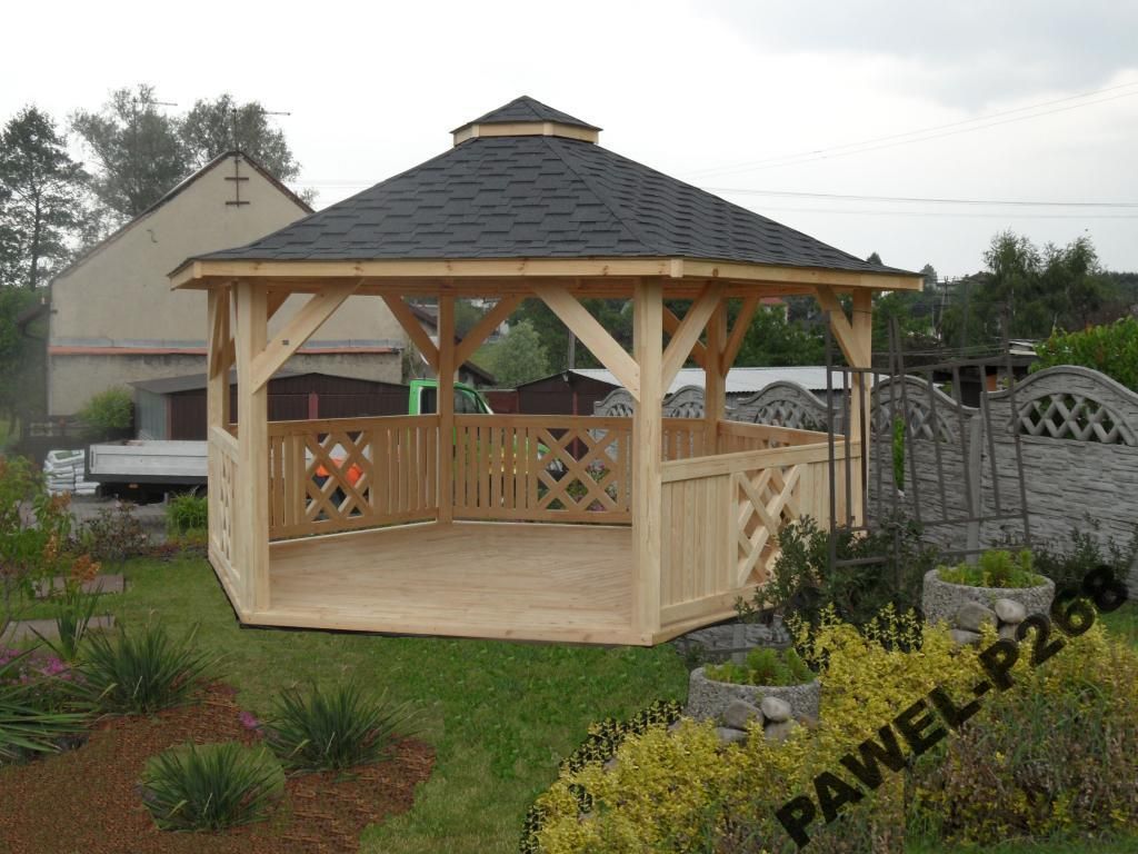 Altana 14 Altanka Altanki Altany Ogrodowe 4m - Ceny i opinie - Ceneo.pl