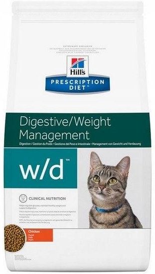 Karma HILL'S PRESCRIPTION DIET W/D FELINE 1,5KG 052742919102 - Ceny i ...