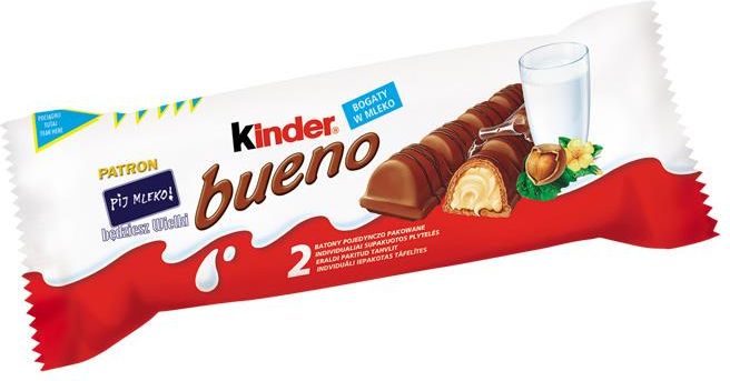 Ferrero Baton Kinder Bueno 43 g - Ceny i opinie - Ceneo.pl