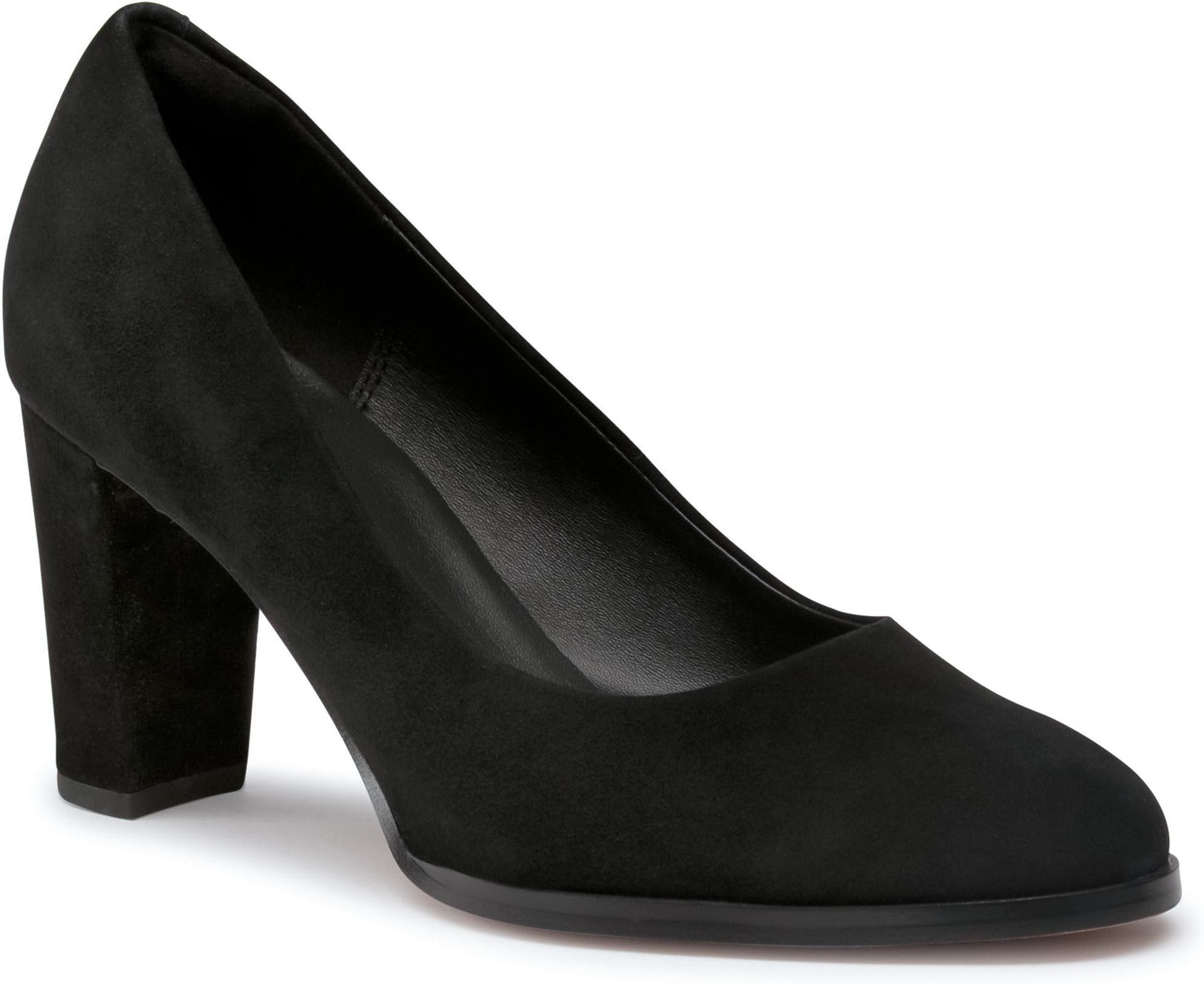 Półbuty CLARKS - Kaylin Cara 2 261547024 Black Suede - Ceny i opinie ...
