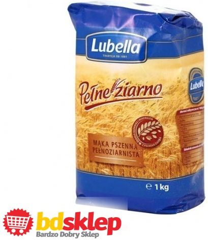 LUBELLA - Mąka Pszenna Pełnoziarnista 1 kg - Ceny i opinie - Ceneo.pl