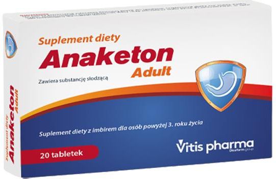 Anaketon Adult 20 tabl - Opinie i ceny na Ceneo.pl