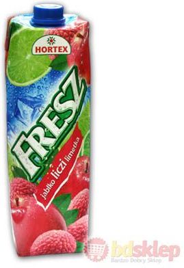 HORTEX - Napój Fresz Jabłko - Liczi - Limetka 1 l - Ceny i opinie ...