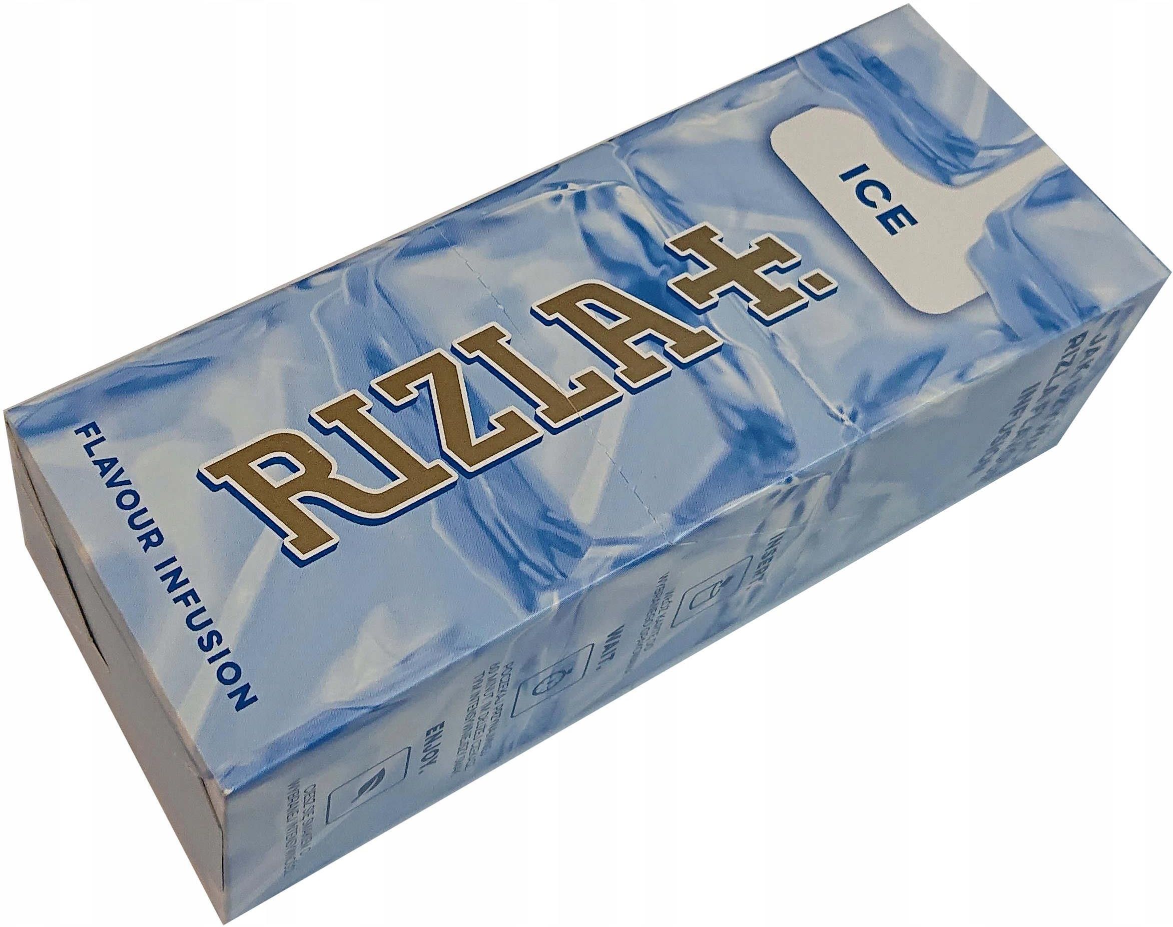 25 X KARTA AROMATYZUJĄCA RIZLA ICE AROMAT DO TYTON - Ceny i opinie ...