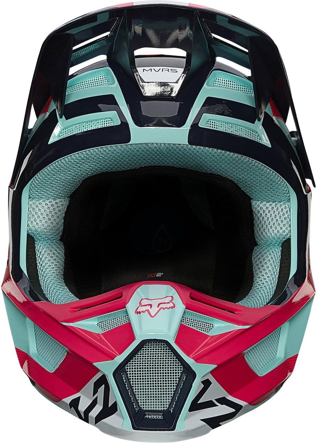 Kask motocyklowy Fox Cross V2 Voke Aqua Niebieski - Opinie i ceny na ...