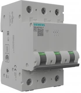 Bezpiecznik Siemens Wyłącznik Nadprądowy 3P C 16A 6Ka Ac 0538 (5Sl43167) - Opinie i ceny na Ceneo.pl