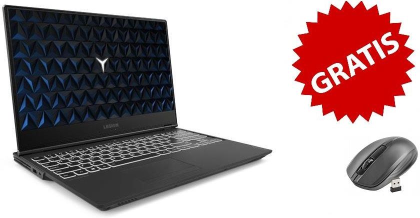 Laptop Lenovo Legion Y540-15IRH-PG0 15,6/i5/8GB/256GB/NoOS (81SY00Q5PB) + Natec Jay Nano (NMY ...