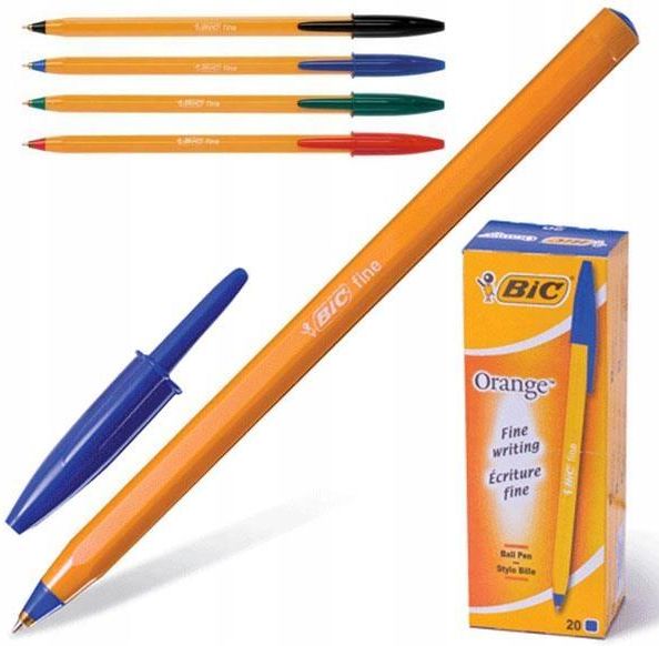 Bic Orange Długopis Niebieski 0,3Mm Kartonik 20Szt - Ceny i opinie ...