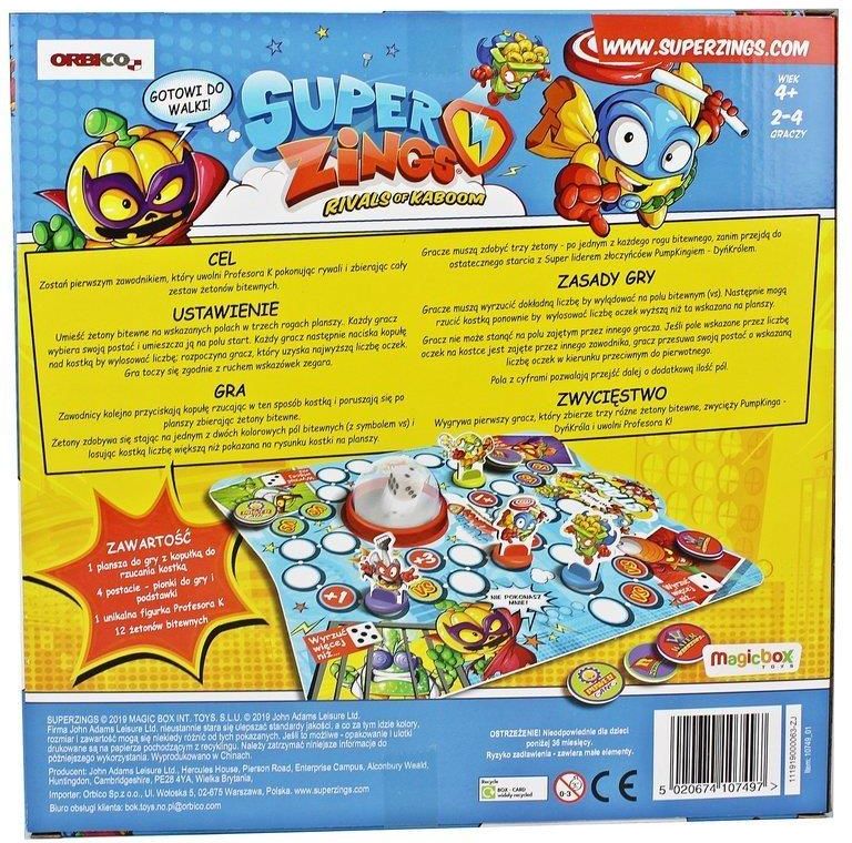 Magic Box Super Zings Wyścig Ratunkowy - Gra dla dziecka - Ceny i ...