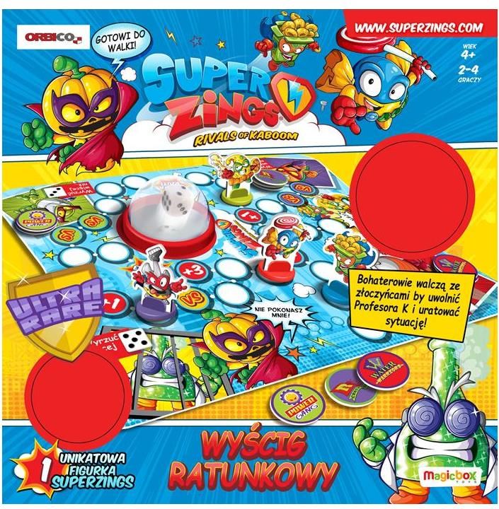 Magic Box Super Zings Wyścig Ratunkowy - Gra dla dziecka - Ceny i ...