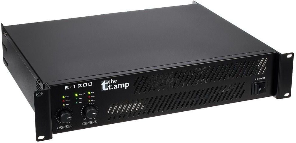 Wzmacmiacz audio Thomann THE T.AMP E-1200 - Opinie i ceny na Ceneo.pl