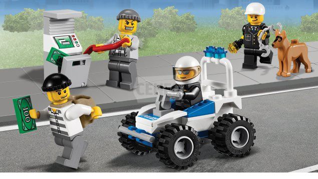 LEGO 7279 City Police Minifigure Colection - ceny i opinie - Ceneo.pl