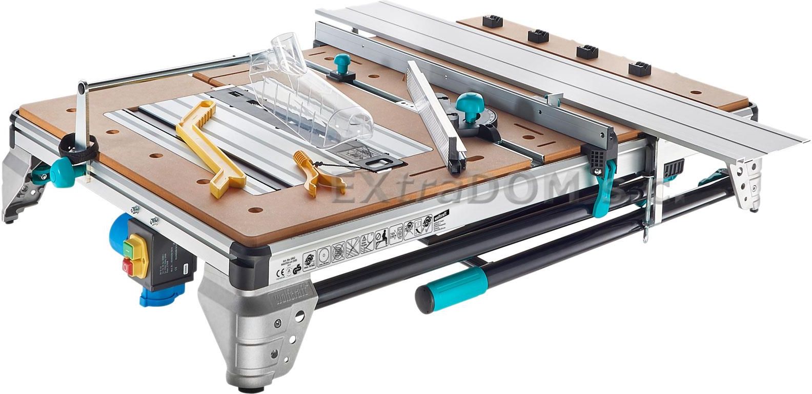 Stół warsztatowy WOLFCRAFT MASTER CUT 2500 PRO STÓŁ ROBOCZY +GRATIS ...