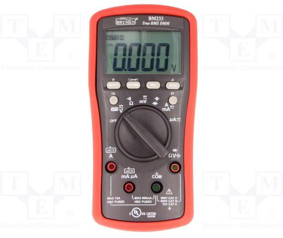 Miernik uniwersalny Brymen Multimetr Cyfrowy Bm233 - Opinie i ceny na ...