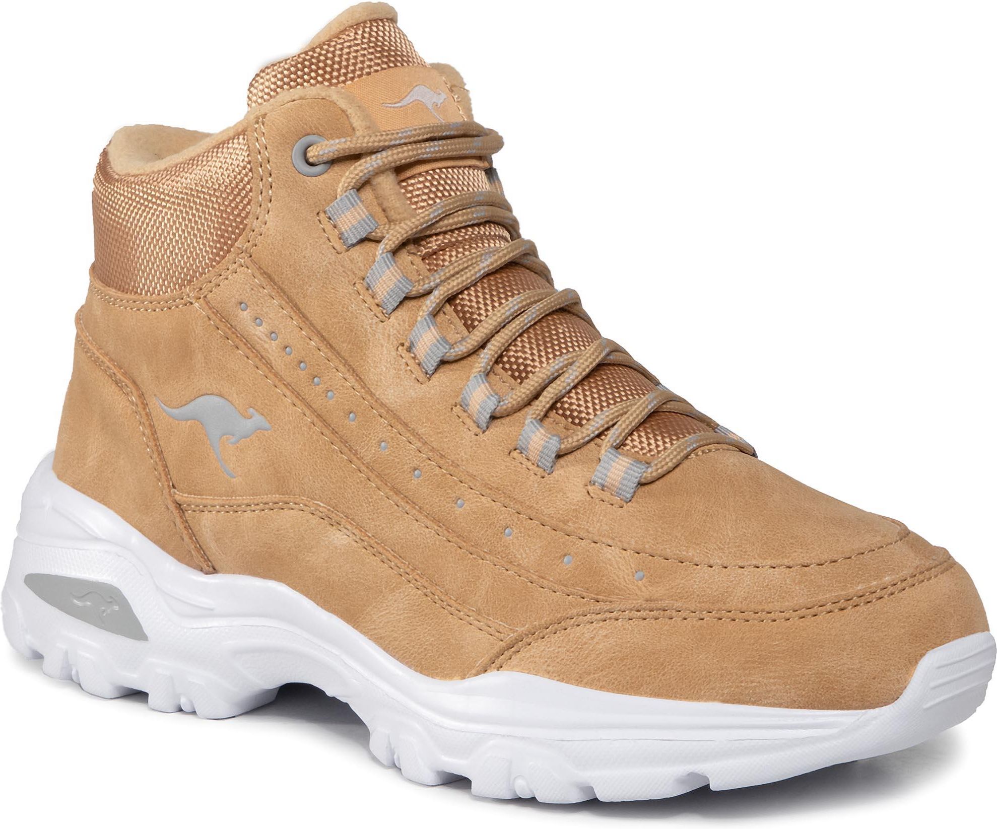 Sneakersy KANGAROOS - Kw-Snug 39172 000 1009 Beige/Vapor Grey - Ceny i ...