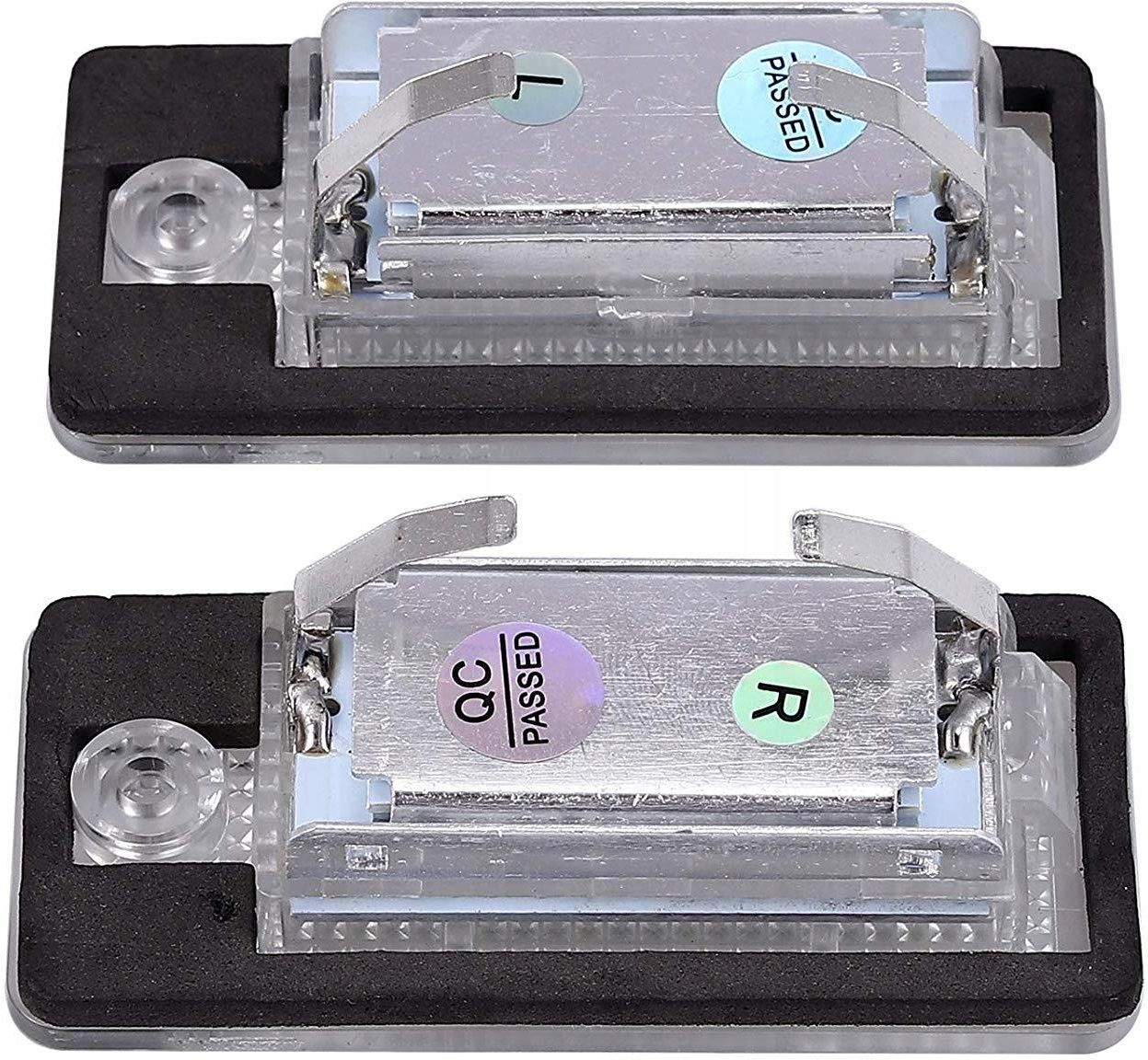 Lampka tablicy rejestracyjnej LAMPKI LED PODŚWIETLENIE AUDI A4 B6 B7 A6 ...