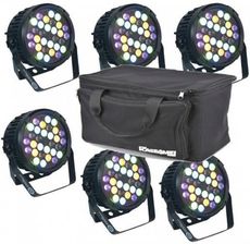 Light4me BLACK PAR 30x3W RGBA-UV LED Refletor Set2 - Sprzęt ...