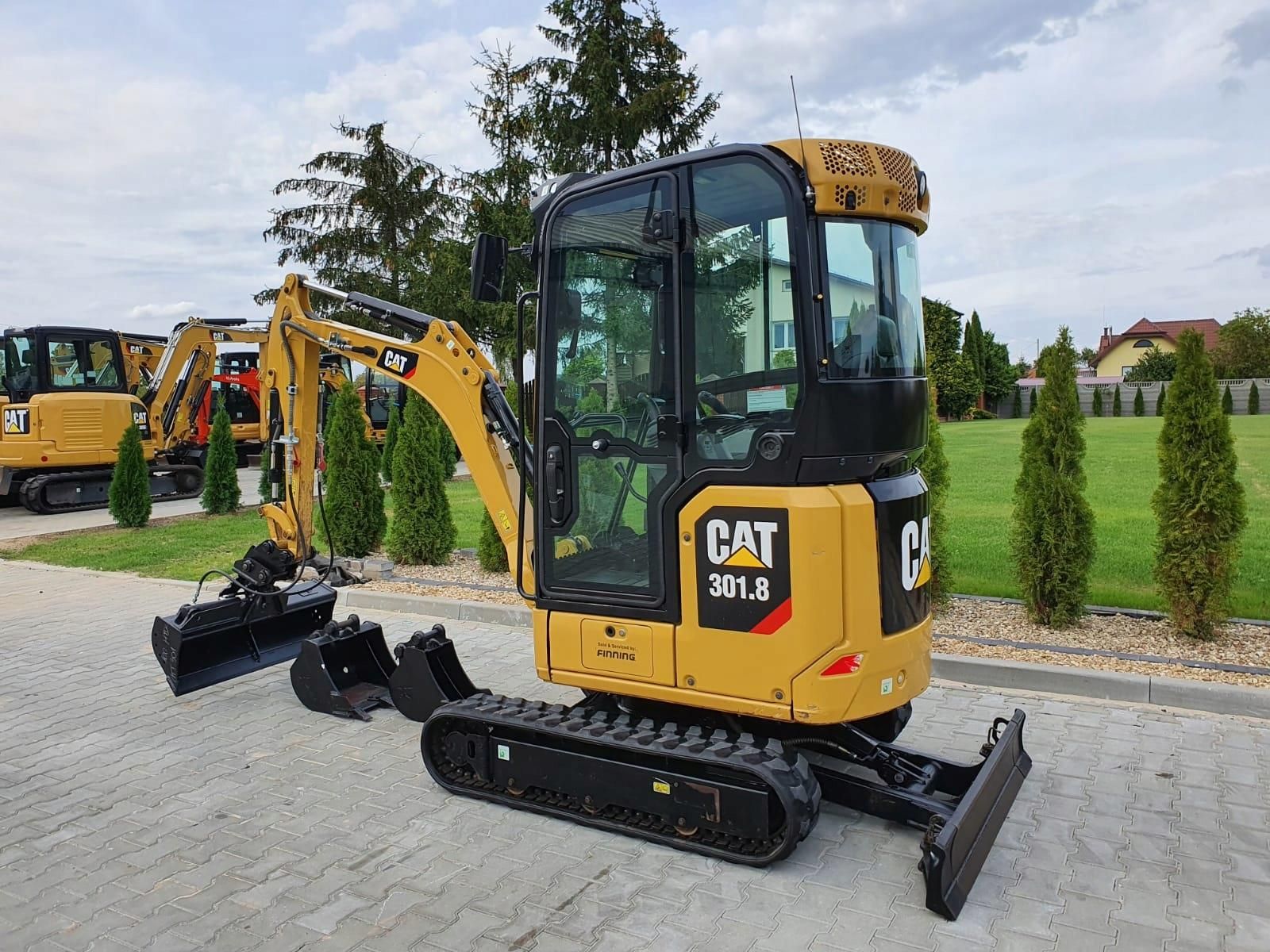 MINIKOPARKA CATERPILLAR CAT 301.8 2019R JCB BOBCAT - Opinie i ceny na ...