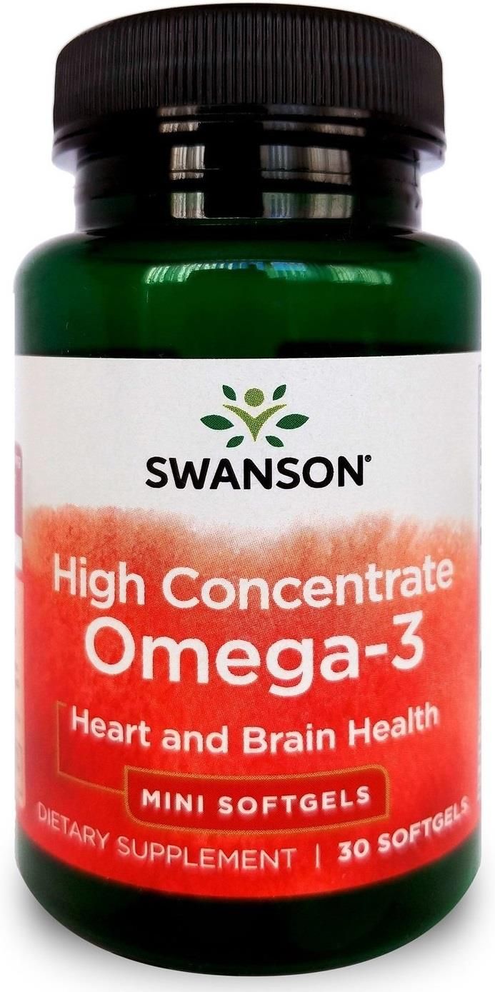 SWANSON OMEGA 3 KWASY OMEGA-3 EPA DHA koncentrat 30 kaps. - Opinie i ...