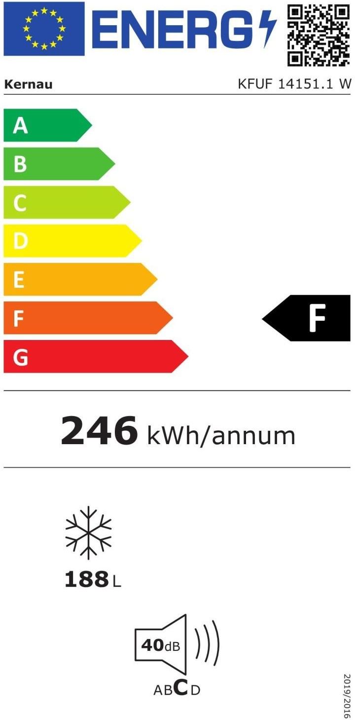 Zamrażarka Kernau KFUF 14151 W - Opinie i ceny na Ceneo.pl